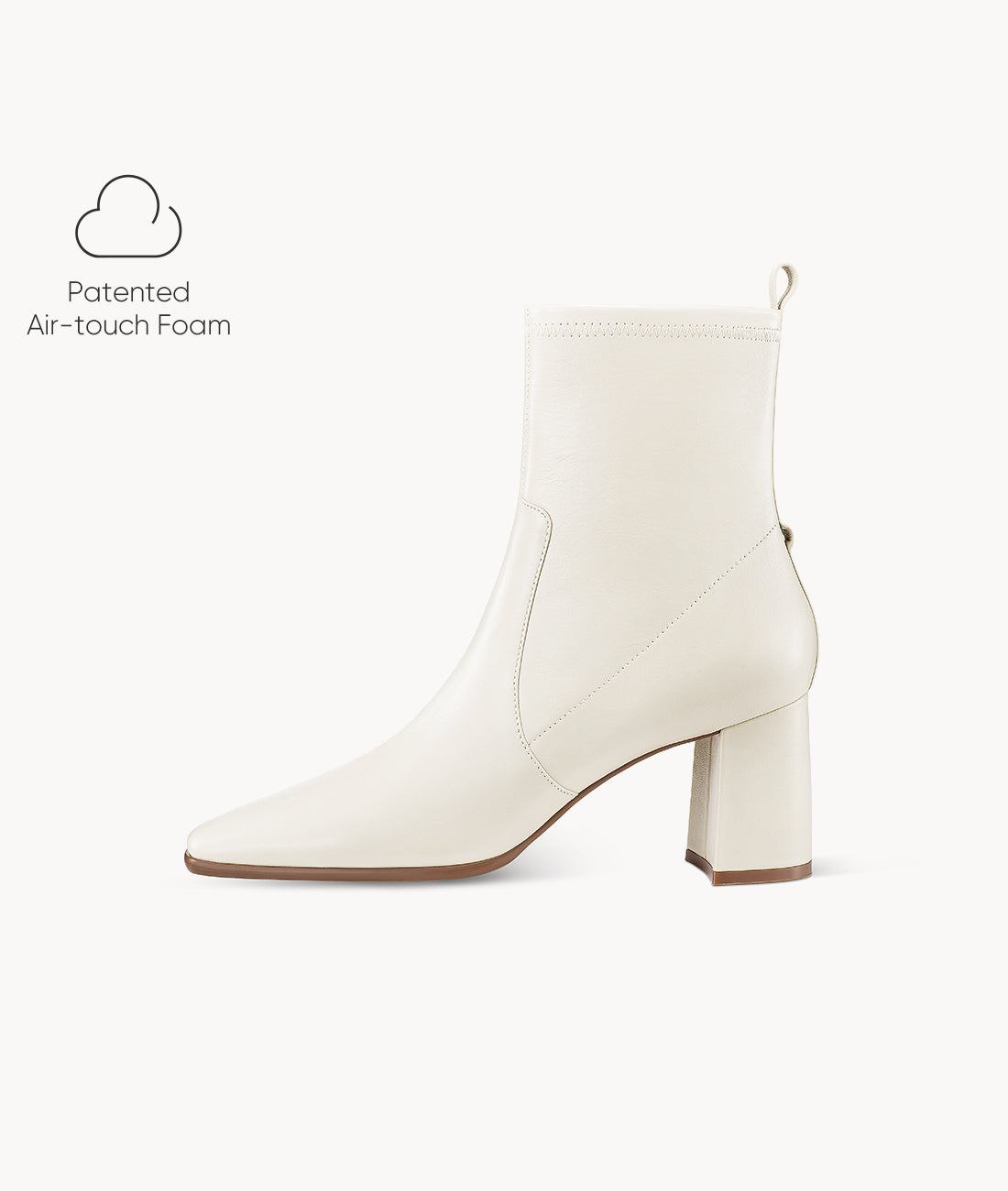 Coconut Latte Boots: Lambskin Ankle Comfort & Style